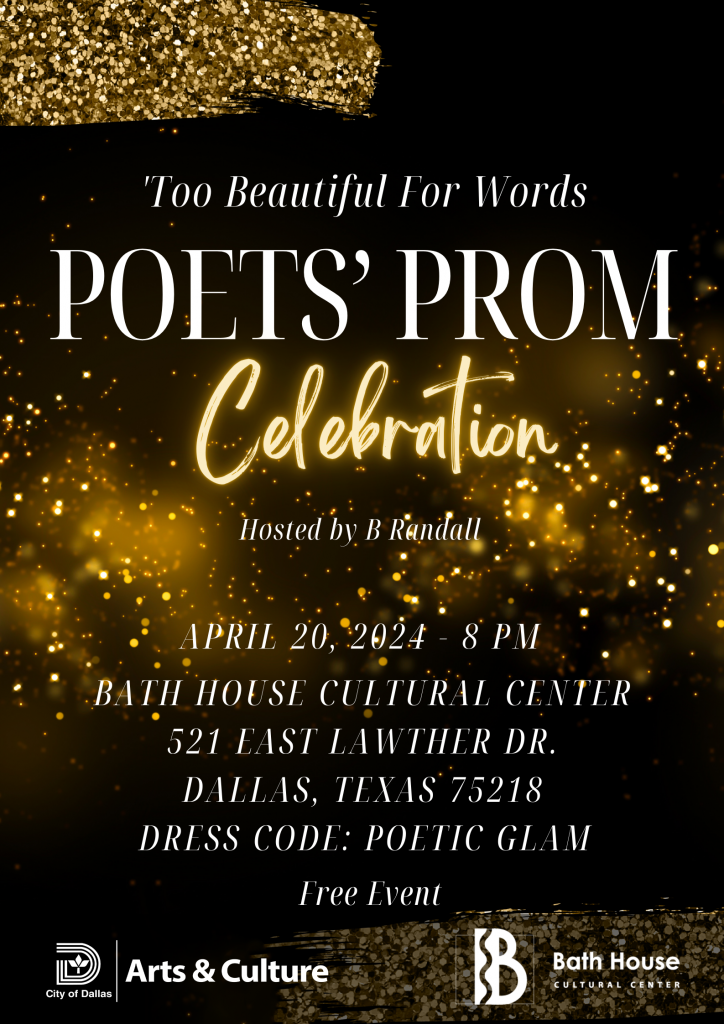POETS’ PROM – Bath House Cultural Center