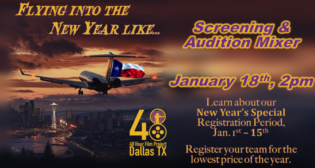 Dallas 48 Hour Film Project: Screening & Audition Mixer – Bath House ...