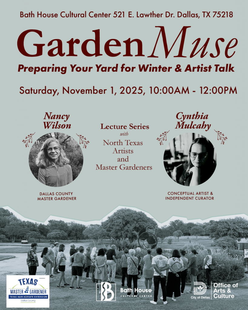 Garden Muse : North Texas Artists & Master Gardners Lecture Series ...